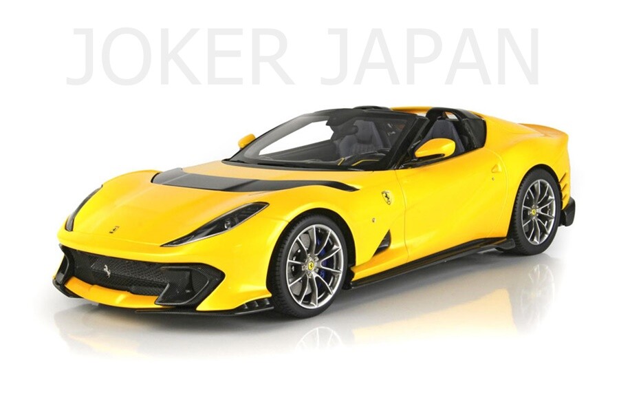 BBR 1/18 Ferrari 812 Competizione A P18209A Yellow Three-Layer JDM | eBay