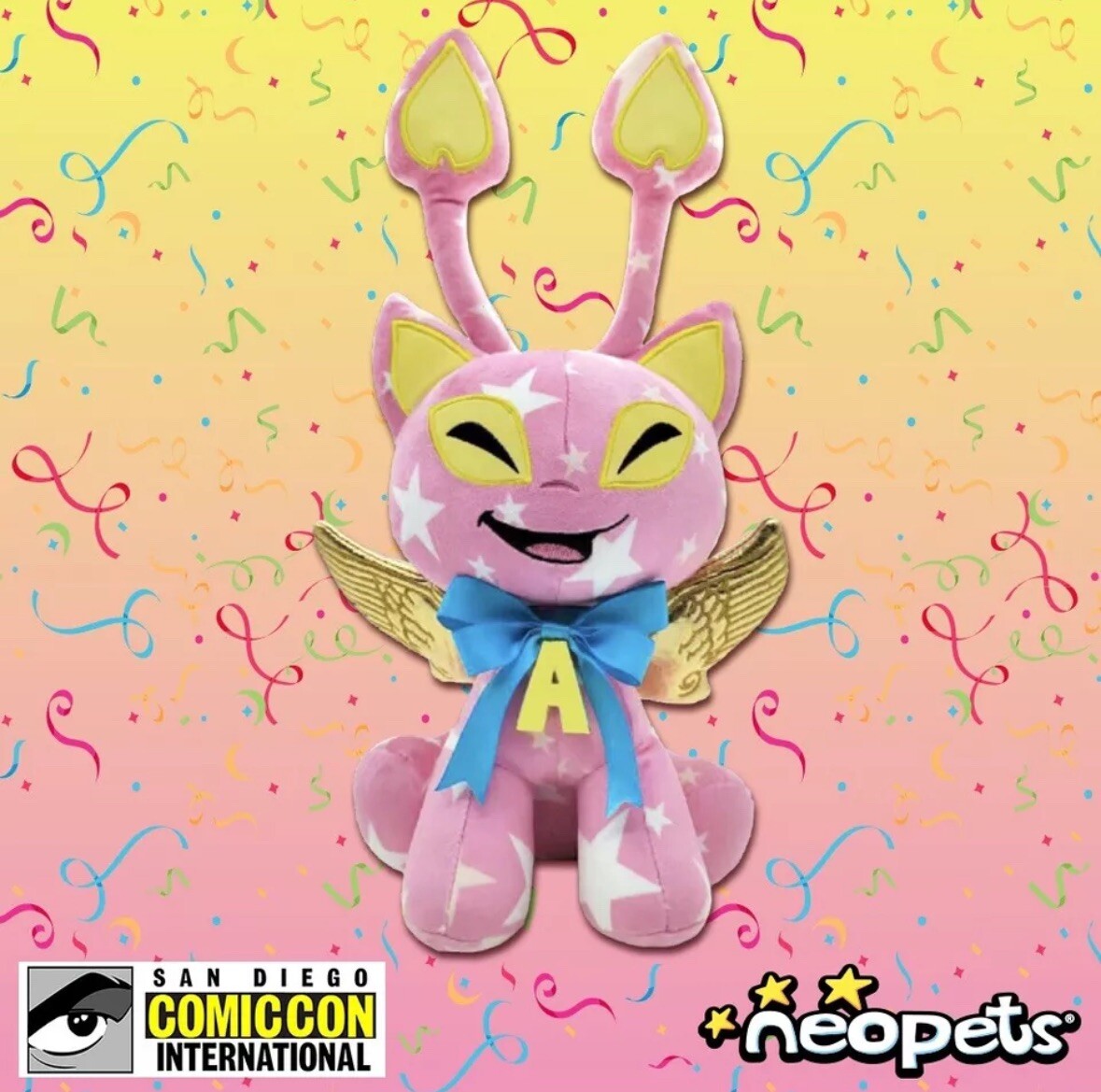 NEOPETS Plush Aisha SDCC 2024 Comic Con Exclusive IN HAND LE 500 - No ...