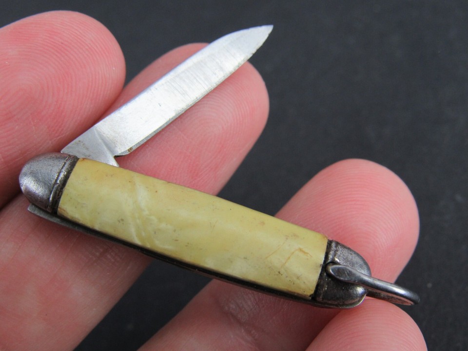 RARE! vintage MINIATURE pocket knife PEARL 1950's 1.5" | eBay