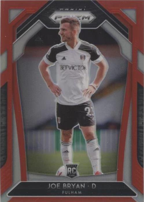 2020-21 Panini Prizm Premier League - Joe Bryan #288 Red Prizm /149 (RC ...