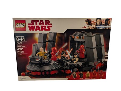 LEGO Star Wars: Snoke's Throne Room (75216) SEALED NEW 673419282314| eBay