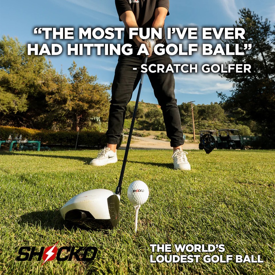 SHOCK'D Golf Balls Prank Loud Golf Balls | eBay