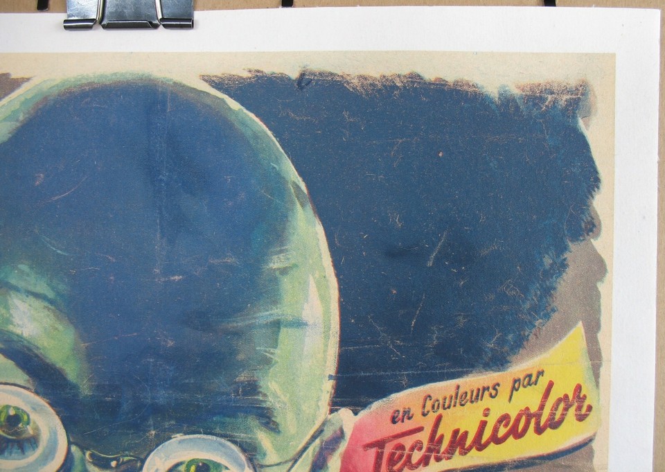 DR. CYCLOPS (1940) Belgian Poster On Linen, Albert Dekker, Horror/Sci ...