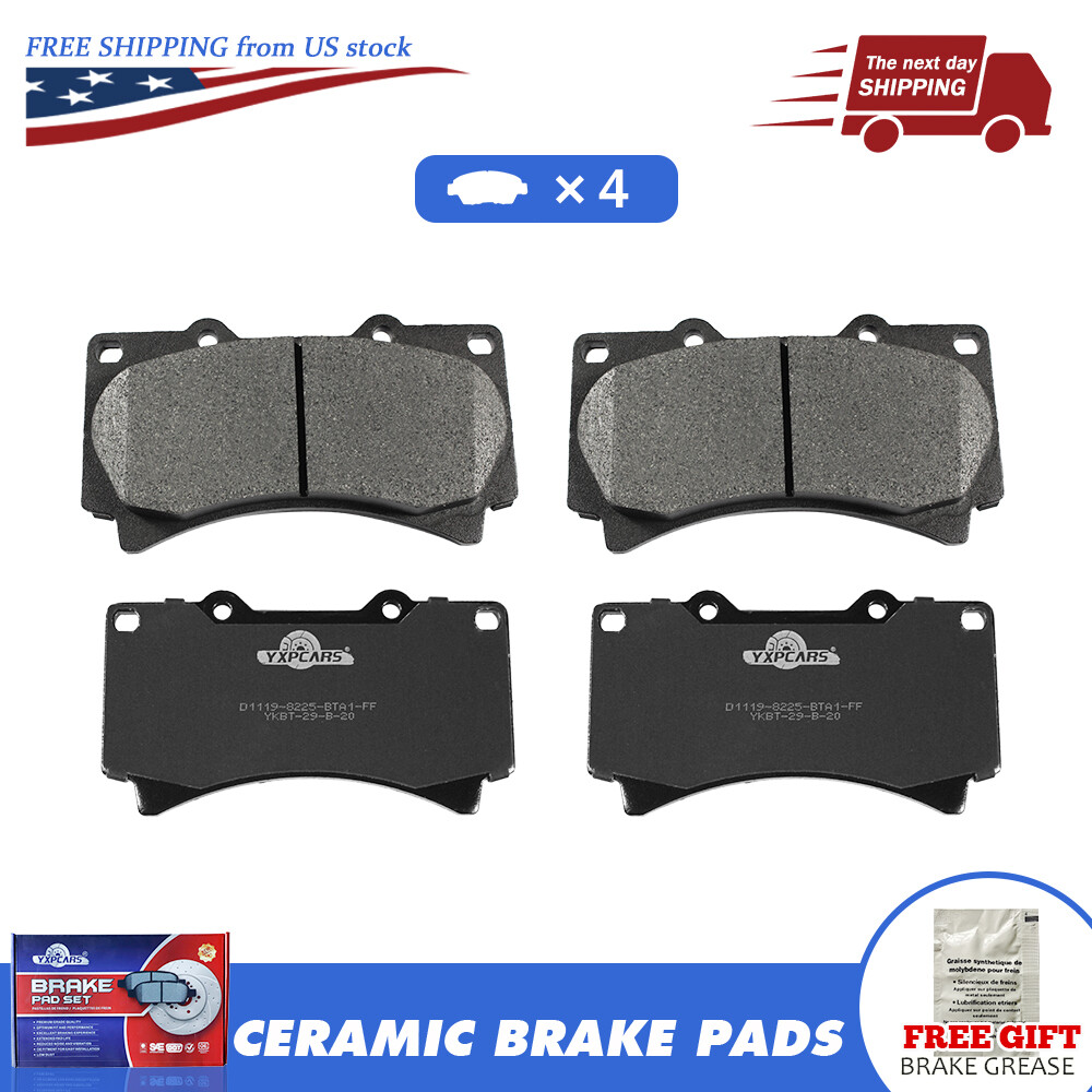 Front Ceramic Brake Pads Set For 2006 2007 - 2010 Hummer H3 2009 2010 ...