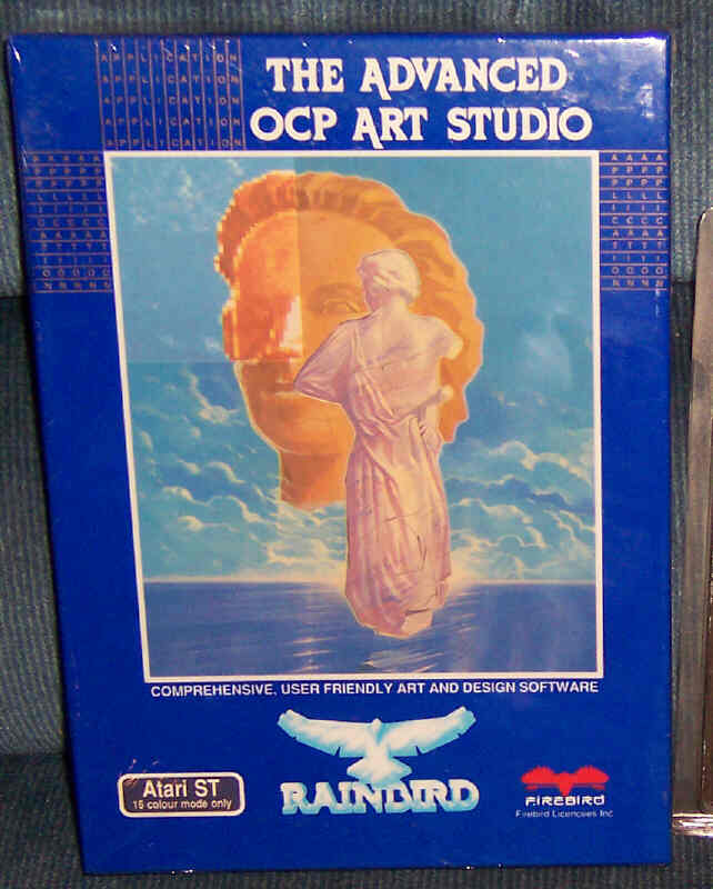 ADVANCED OCP ART STUDIO Computer Disk for Atari ST By Rainbird 1988 New ...