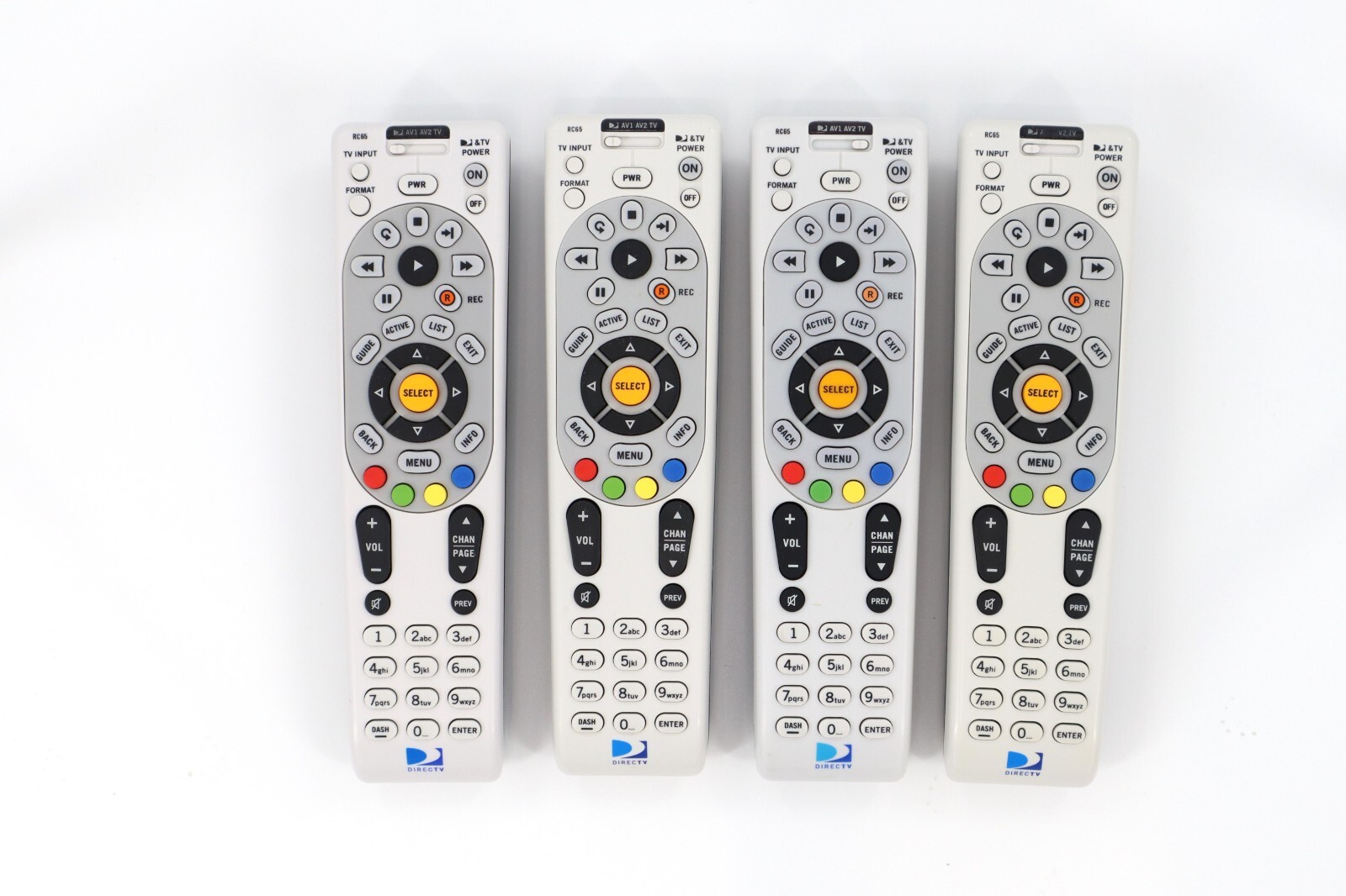 25 x Directv AT&T RC65 IR/RF Remote Control For Receivers & SetTop ...