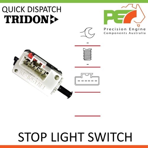 *TRIDON* Stop Brake Light Switch For Chrysler PT Cruiser incl. Touring ...