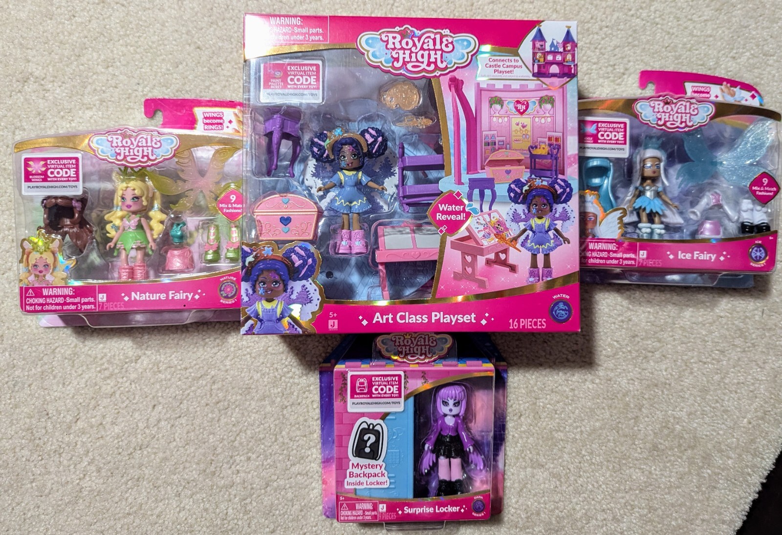 RARE Royale High Doll Surprise Dolls Lot With Codes Roblox Unopened and ...