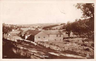 Fintry Scotland partial birds eye view of town antique pc Y12134 | eBay