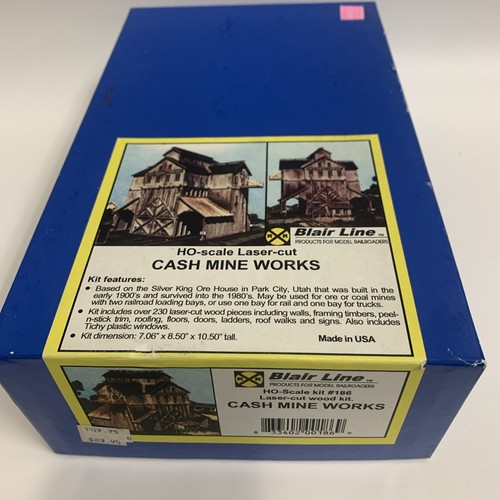 Scale HO - Cash Mine Works Ore House **Building KIT** BLS-186 | eBay