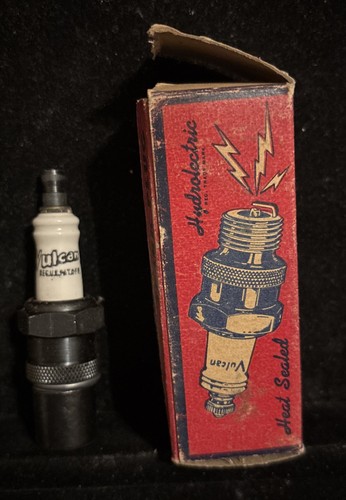 VULCAN Vintage Antique Spark Plug 14R With Box | eBay