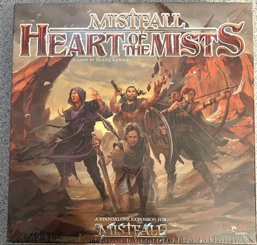 Mistfall Expansion: The Heart of the Mists NEW FACTORY SEALED board ...