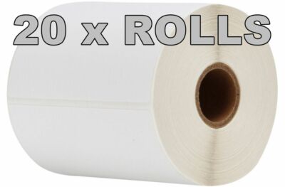 20 x Thermal 350 Label Rolls 100mm.150mm 4x6 Inch 4.6 20x 20pcs BULK ...