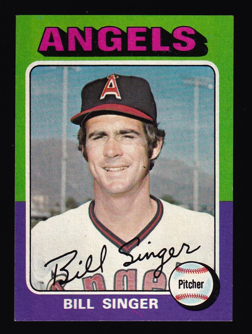 1975 TOPPS BASEBALL SET 40 BILL SINGER CALIFORNIA ANGELS NM-MT 0 | eBay
