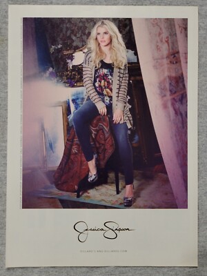 2014 Magazine Advertisement Page Jessica Simpson Clothing At Dillard's ...
