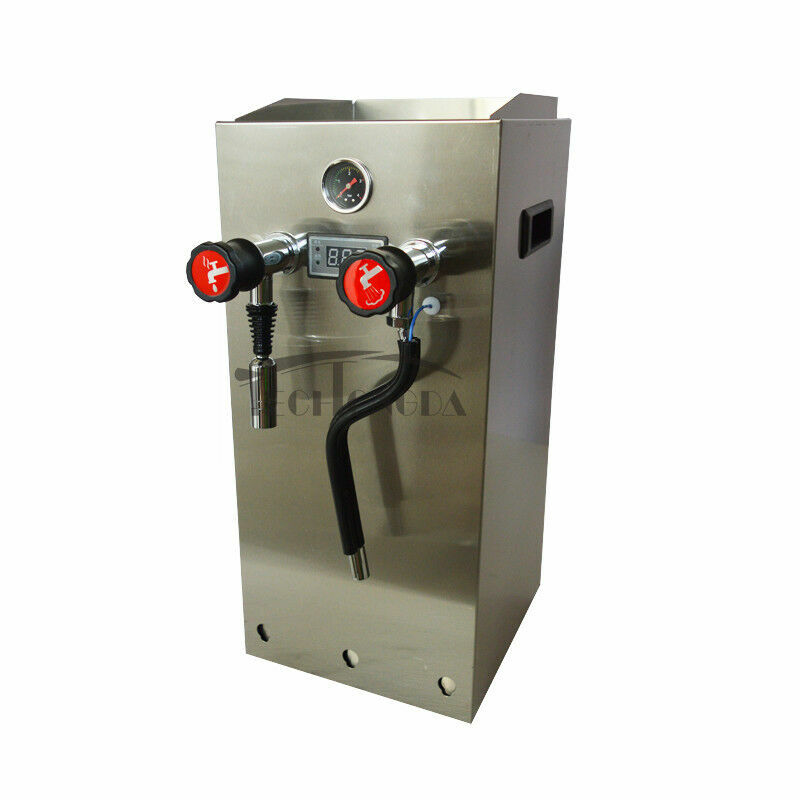 Commercial Espresso Coffee Milk Foam Steam Water Boiling Machine Drink ...