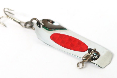 Les Davis PT. Defiance Spoons for Trout And Salmon Fishing Lure #4 Red ...