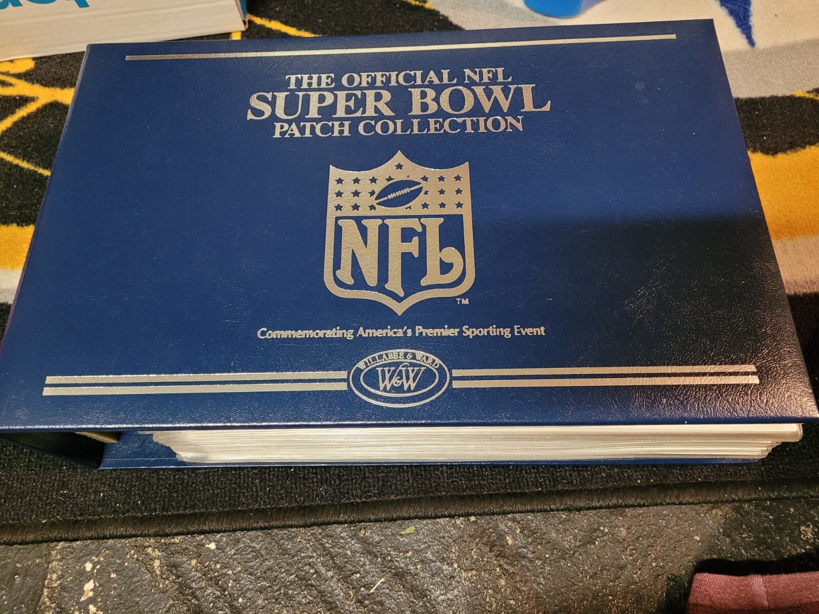 Willabee & Ward Official NFL Super Bowl Patch Collection Book SB I-XL ...