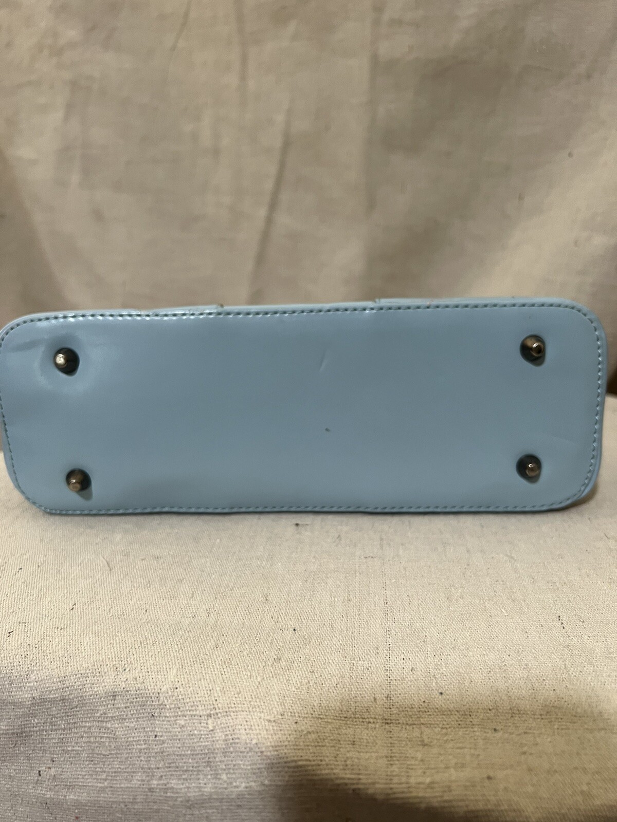 Daniela Moda Vera Pelle Baby Blue shoulder bag w/purs… - Gem