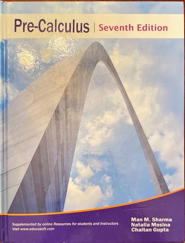 Pre-Calculus Seventh Edition Hardcover | eBay