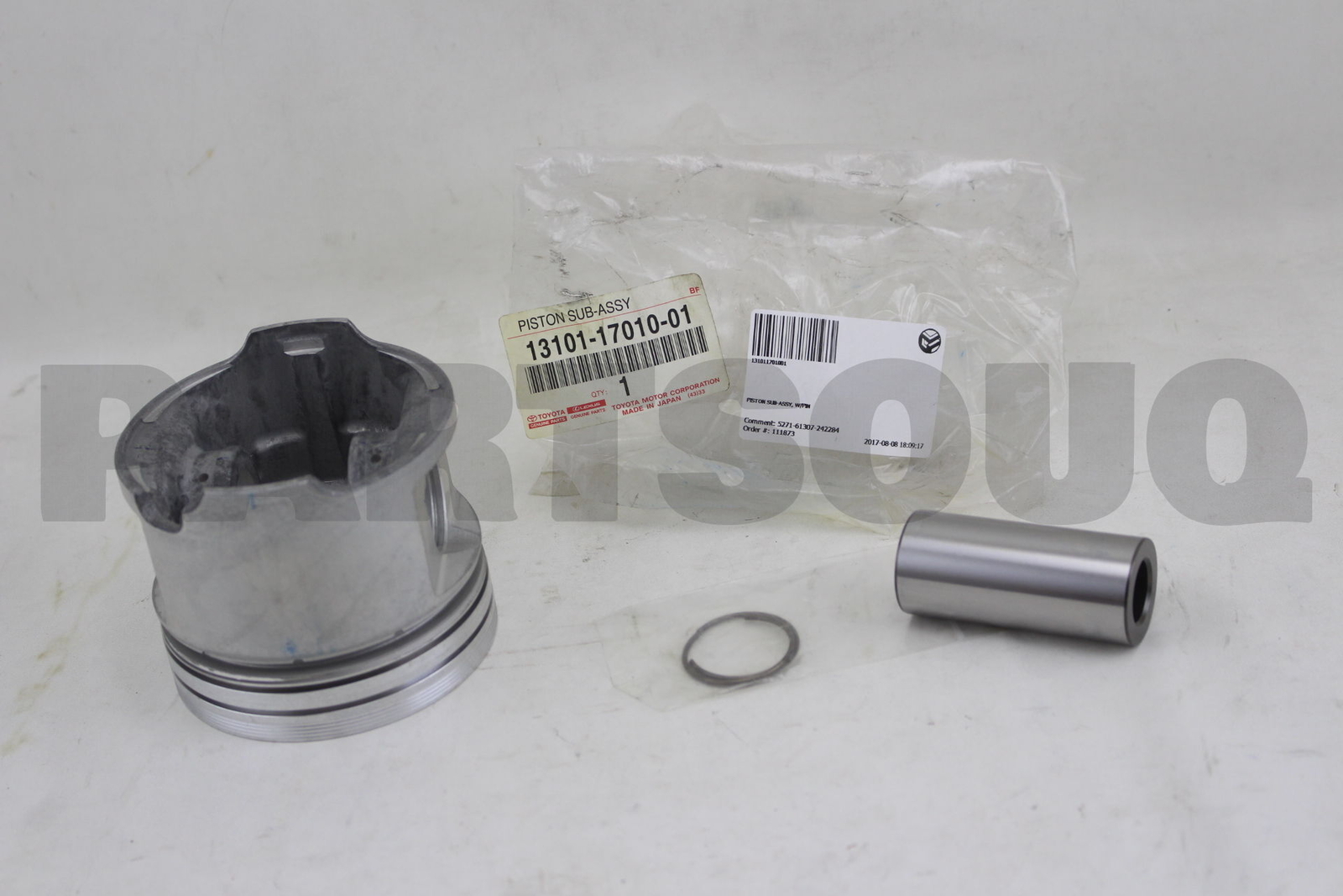 131011701001 Genuine Toyota PISTON SUB-ASSY, W/PIN 13101-17010-01 | eBay