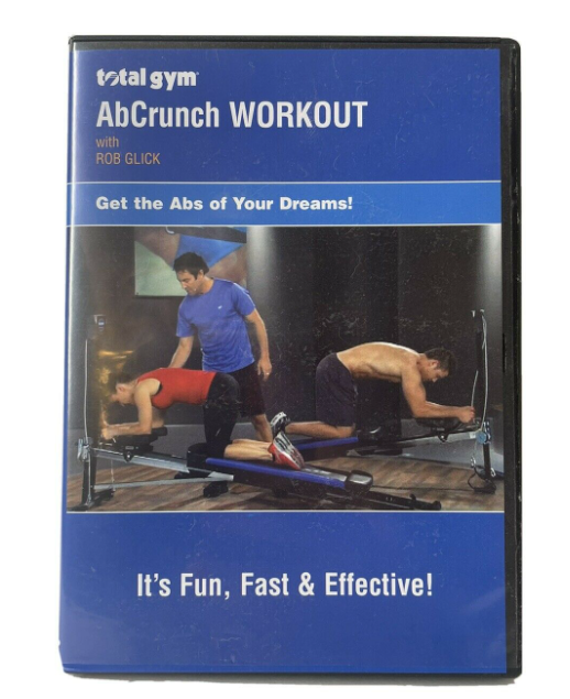 Total Gym AbCrunch Rob Glick Workout Fitness DVD Exercise Ab Crunch | eBay