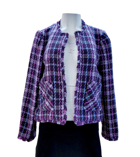Kate Spade New York Women Plaid Tweed Jacket | eBay
