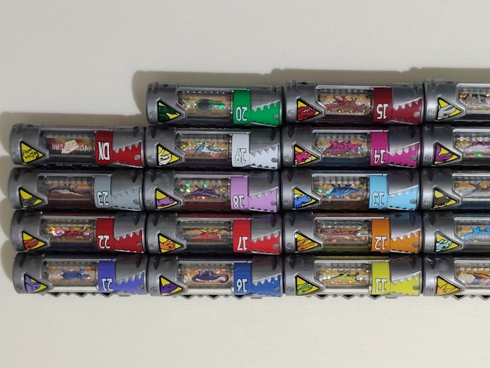 Beast Power Sentai Kyoryuger Gabu Revolver & 1-23 &DX Zyudenchi Dino ...