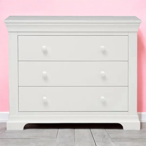 Chantilly Warm White 3 Drawer Petite Chest RRP £399 | eBay UK