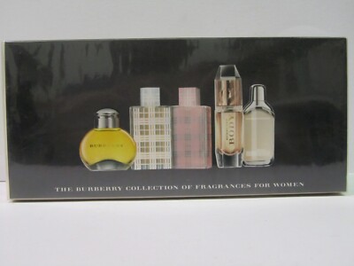 The Burberry Collection of Fragrances for Women 5 Pieces Set Mini Size ...