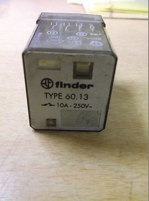 Finder Type 60.13 10A-250V Relay *FREE SHIPPING* | eBay