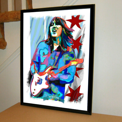 Terry Kath Chicago Guitar Blues Music Poster Print Wall Art 18x24 | eBay