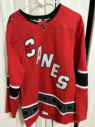 Necas Carolina Hurricanes Reverse Retro 2.0 Jersey Adidas Size 50 NHL ...