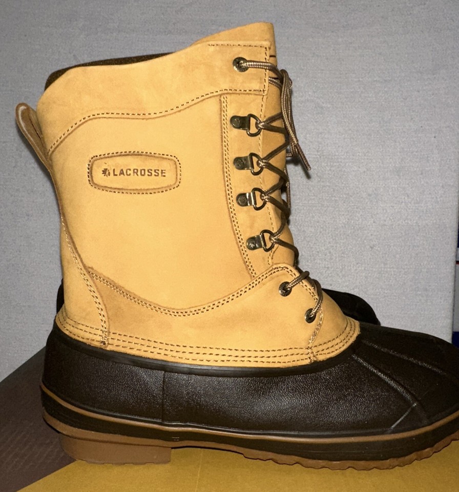 Brand New In Box La Crosse 10" Ice King Boots 400G Men's Size 15 M ...