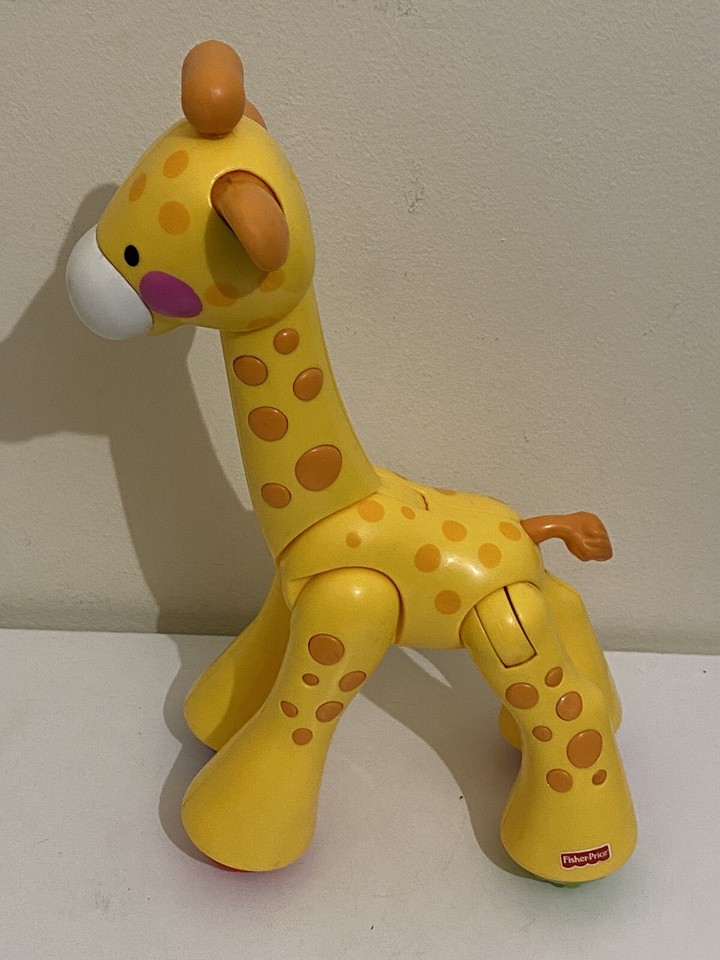 Fisher Price Click Clack Amazing Animals Yellow Giraffe | eBay