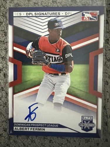 2023 Panini Elite Extra Edition - Albert Fermin #179 Signatures (AU, RC ...