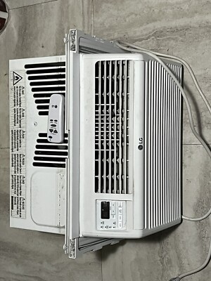 LG Window Air Conditioner with Remote Control - White (LW6017R ...