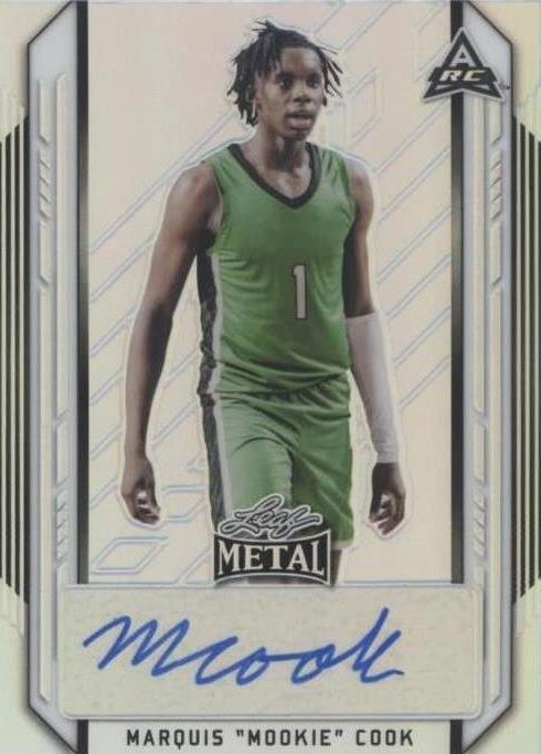 2021-22 Leaf Metal - Mookie Cook #BA-MC3 (AU, RC) for sale online | eBay