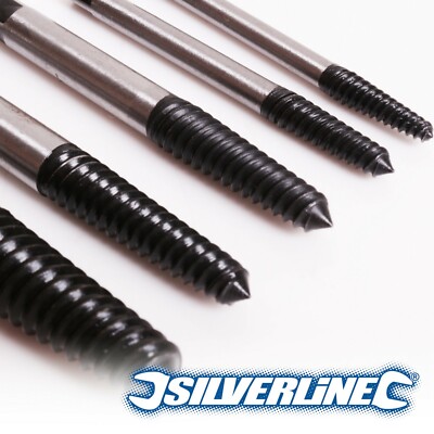 5Pc SCREW EXTRACTOR SET 3mm - 18mm Remove Broken Sheared Damaged Bolts ...