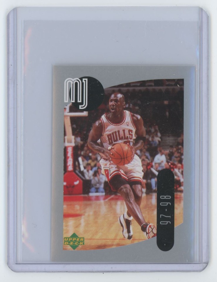 1998-99 Upper Deck MJ Sticker Michael Jordan Basketball Card #49 | eBay