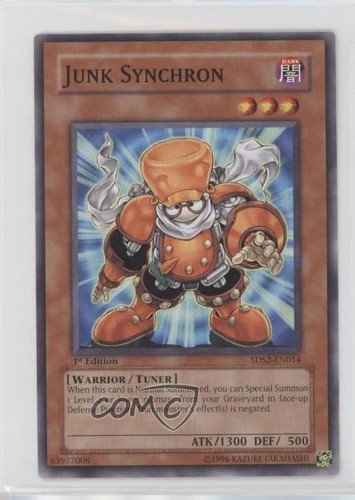 2009 Yu-Gi-Oh! 5D's 2 Starter Deck 1st Edition Junk Synchron #5DS2 ...