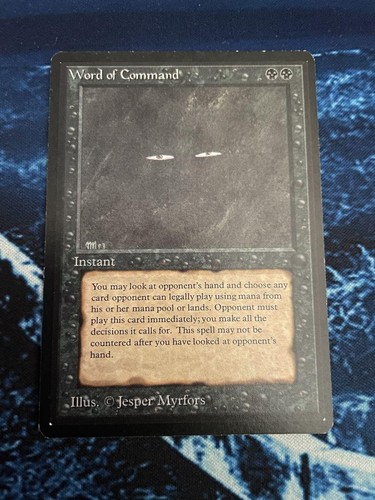 Magic The Gathering Word Of Command | eBay