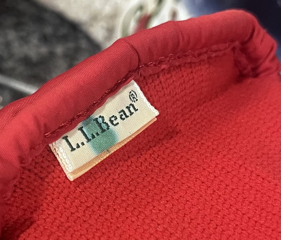 LL Bean Gore-Tex Thermalift Mittens Woman Medium Red Ski Snowboard | eBay