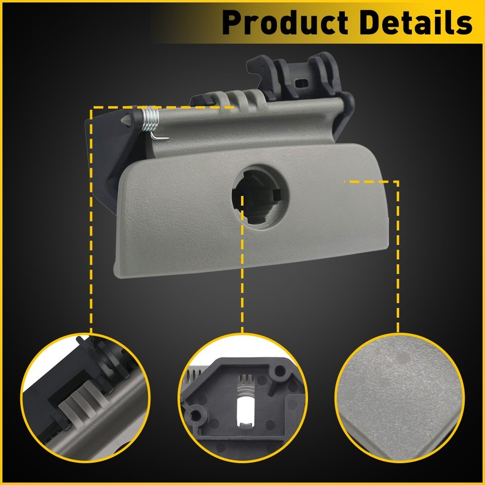 Glove Box Latch Lock Handle Gray Dash Fits 05-09 Buick LaCrosse Allure ...