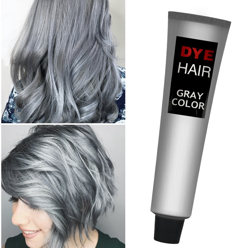 Mokeru Black/Brown Hair Color Instant Hair Dye Shampoo Natural Plants ...