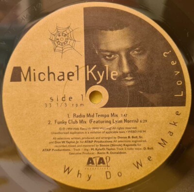 Michael Kyle Why Do We Make Love? 12" US 1994 Web NM | eBay
