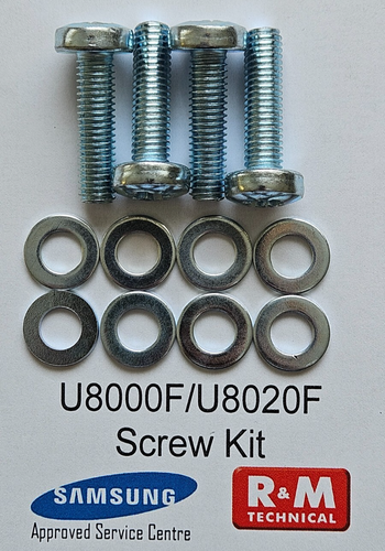 U8000F U8020F Samsung 2025 model TV M8 Wall Mount Screws Kit 23-25mm ...