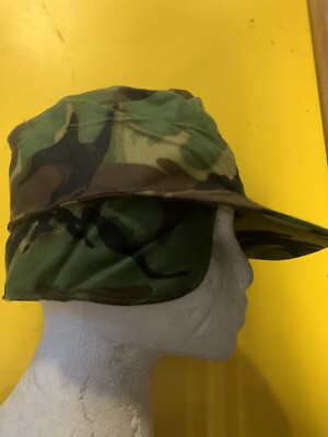 British Army 68 pattern dpm cap hat 1960 1968 Unissued Rare 6 3/4 Camo ...