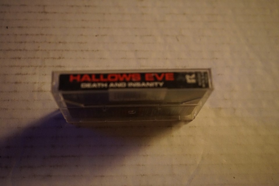 Hallows Eve Death and Insanity Cassette Tape 1986 Thrash Metal Blade ...