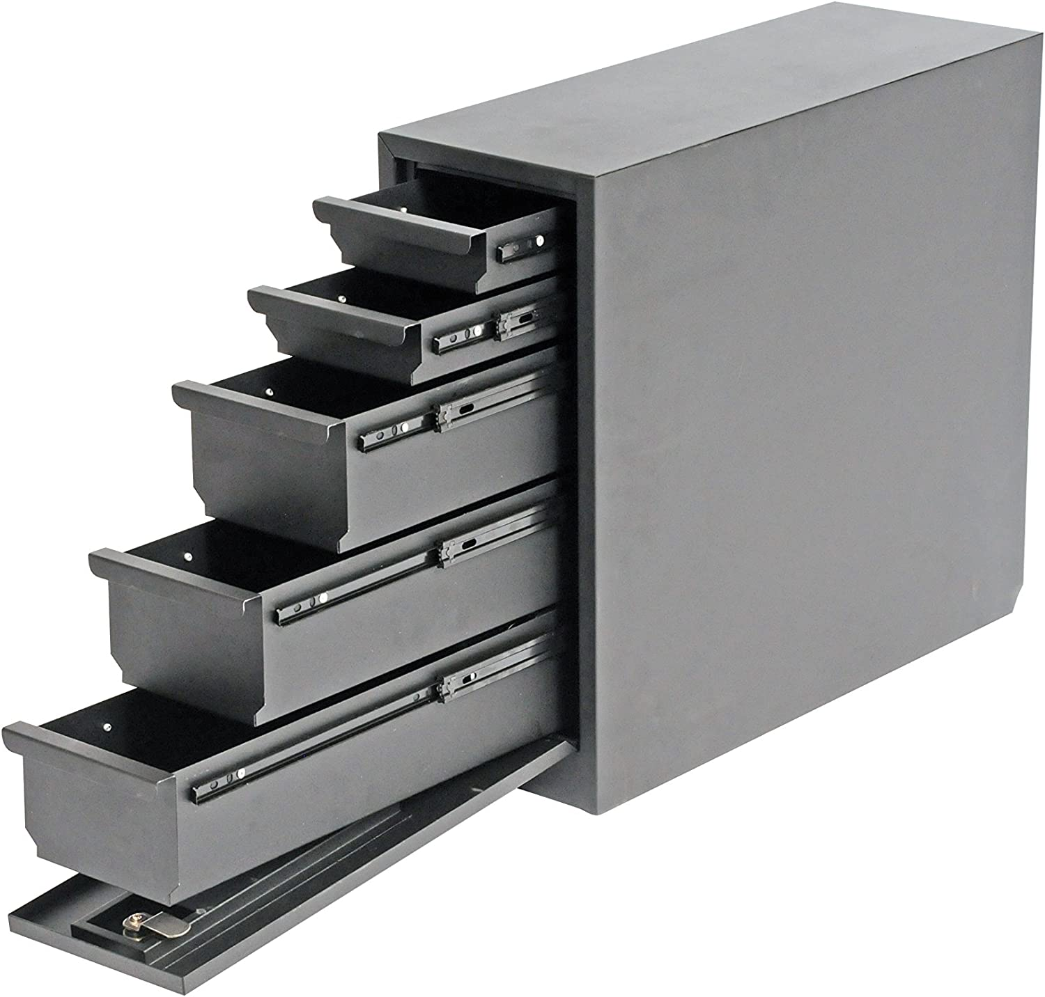 DZ95D Steel Wheel Well Tool Box W/ Drawers | eBay